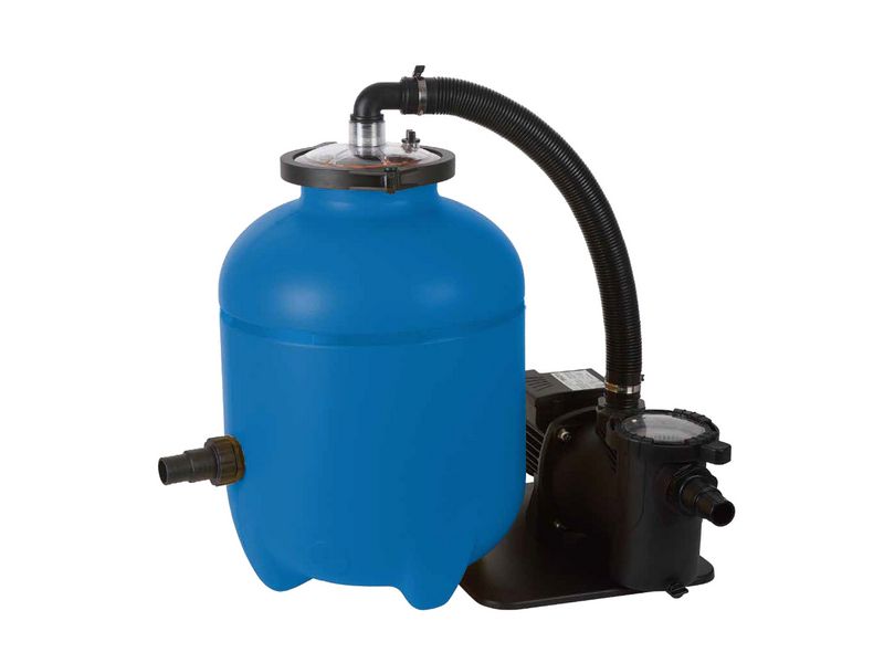 Blue bay zwembad filterpomp speedclean 8m³/u incl. polysphere - Te Velde